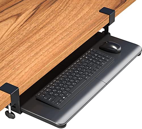 How to install a keyboard tray?